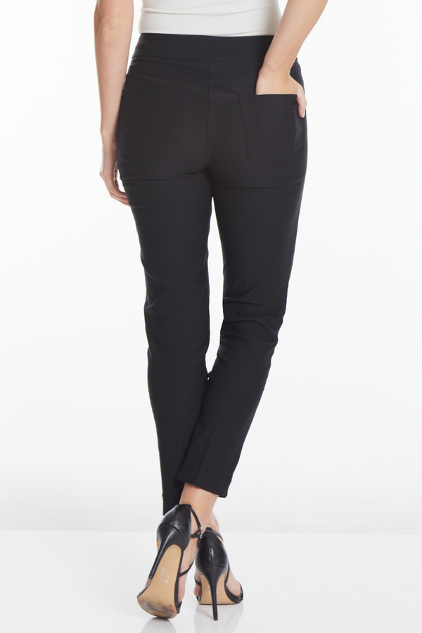 Stretch Pants With Pockets | FINE LINE TWILL